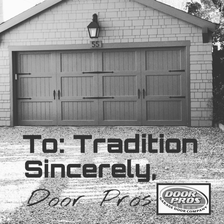 Traditional Garage Door Styles - Door Pros