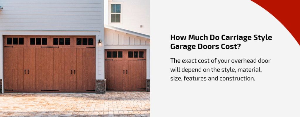 Carriage House Garage Doors | Style Guide & Cost
